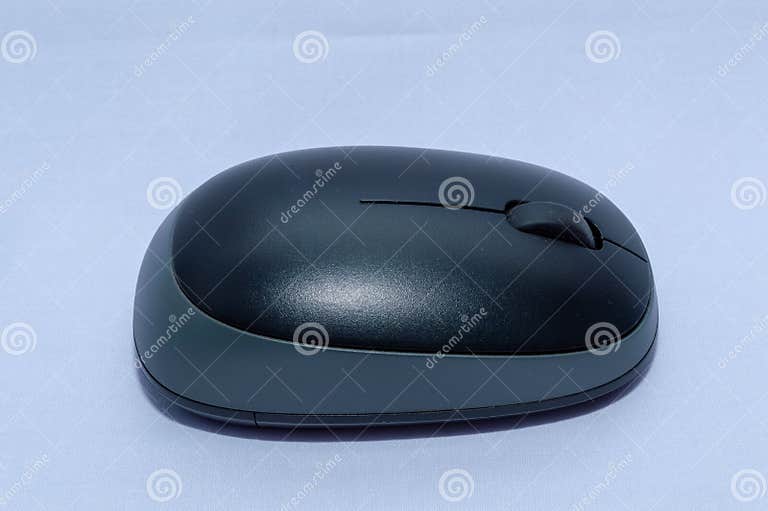 The Black Grey Computer Mouse: an Essential for Every Desk Stock Photo ...