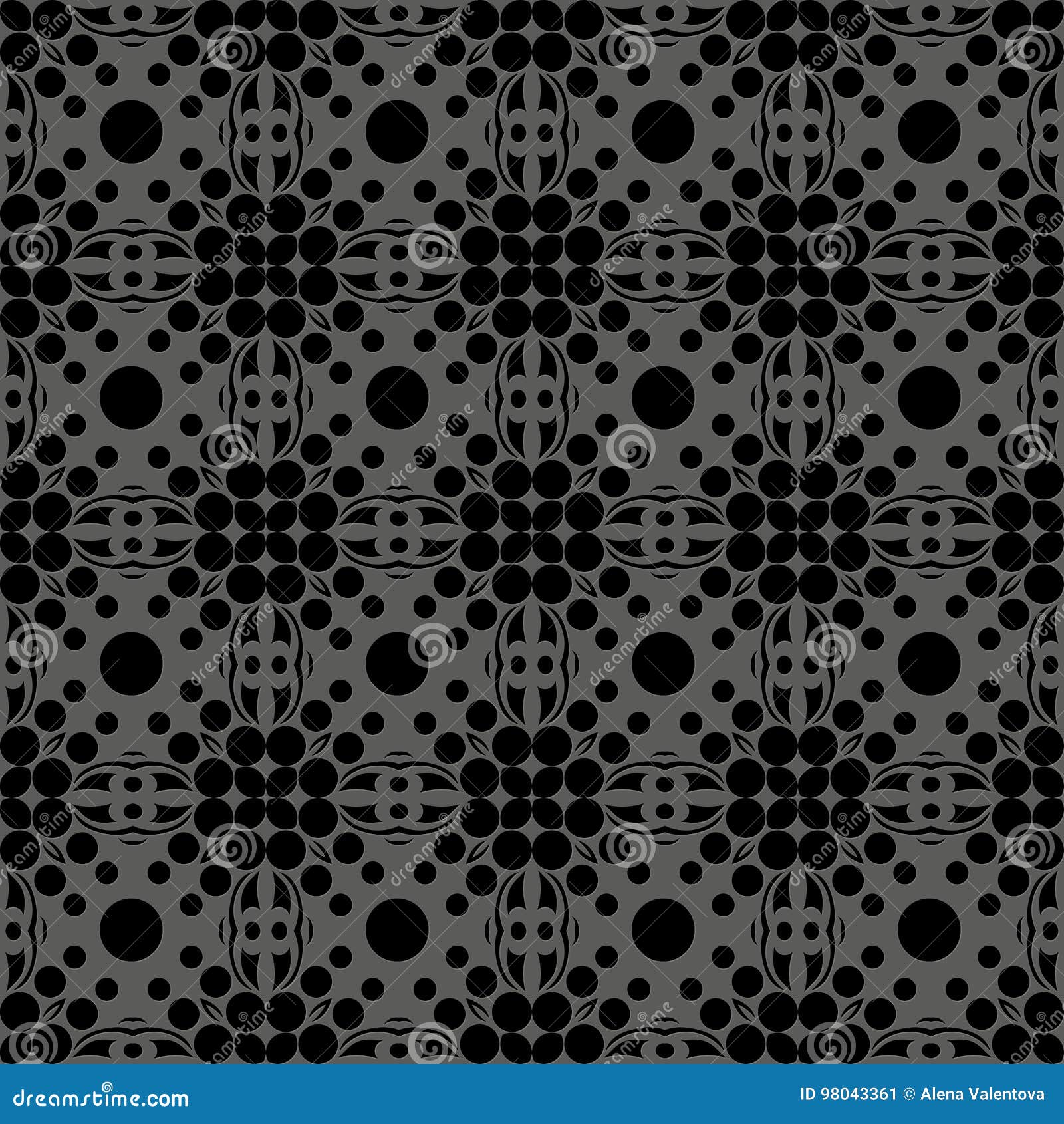 Black and grey pattern. stock illustration. Illustration of line - 98043361