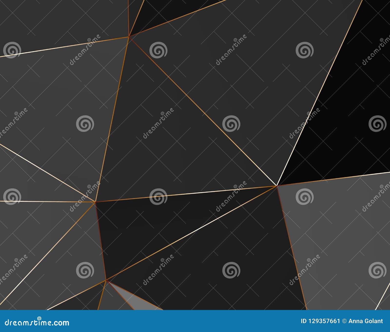 Black and Grey Premium Background with Luxury Polygonal Pattern and ...