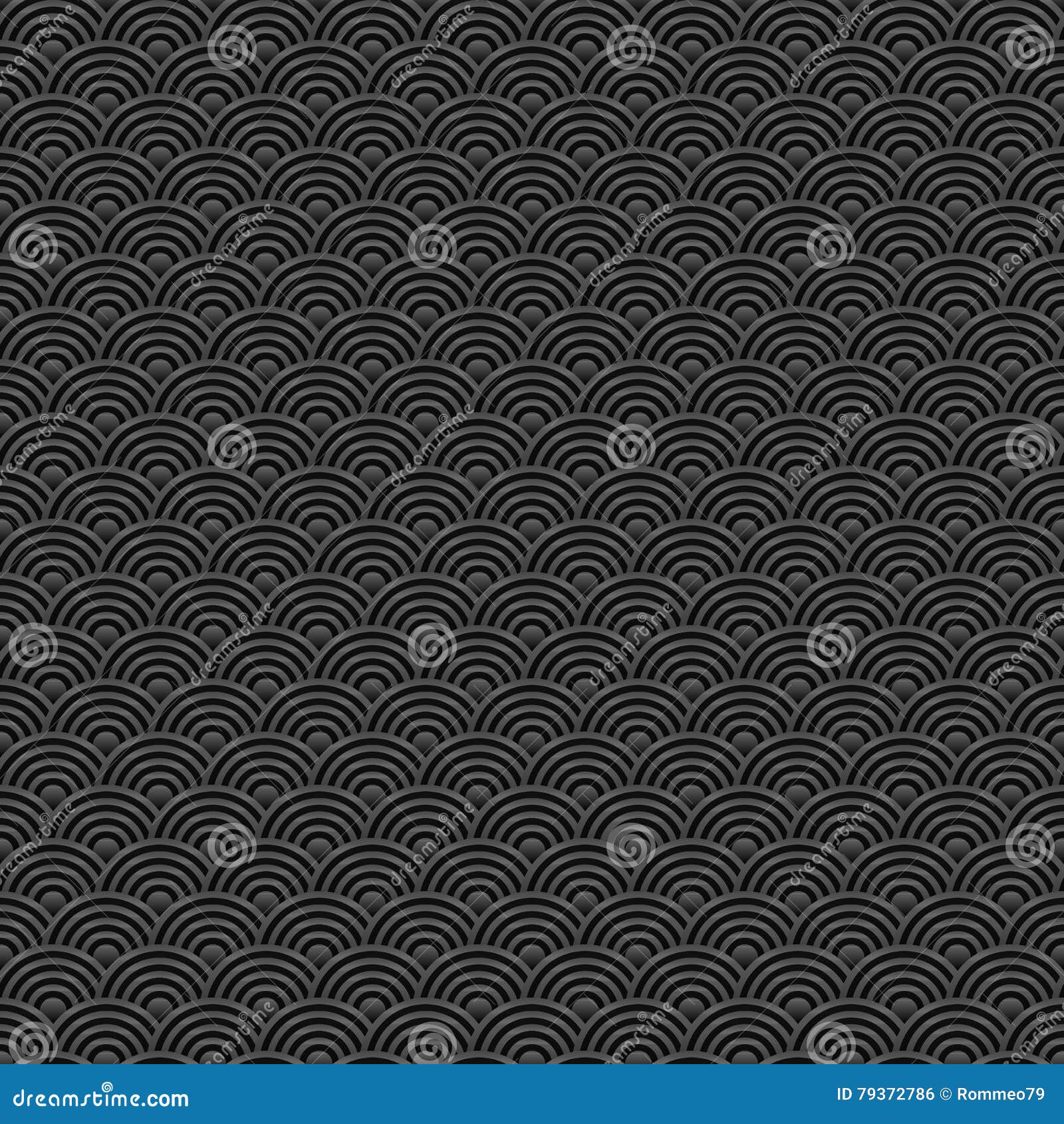 Black and Grey Seamless Pattern Chinese Vector Stock Vector ...
