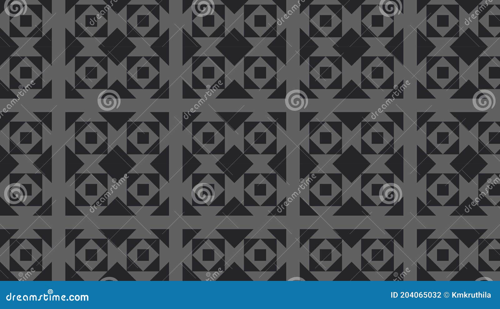 Black and Grey Square Pattern Vector Graphic Stock Illustration ...