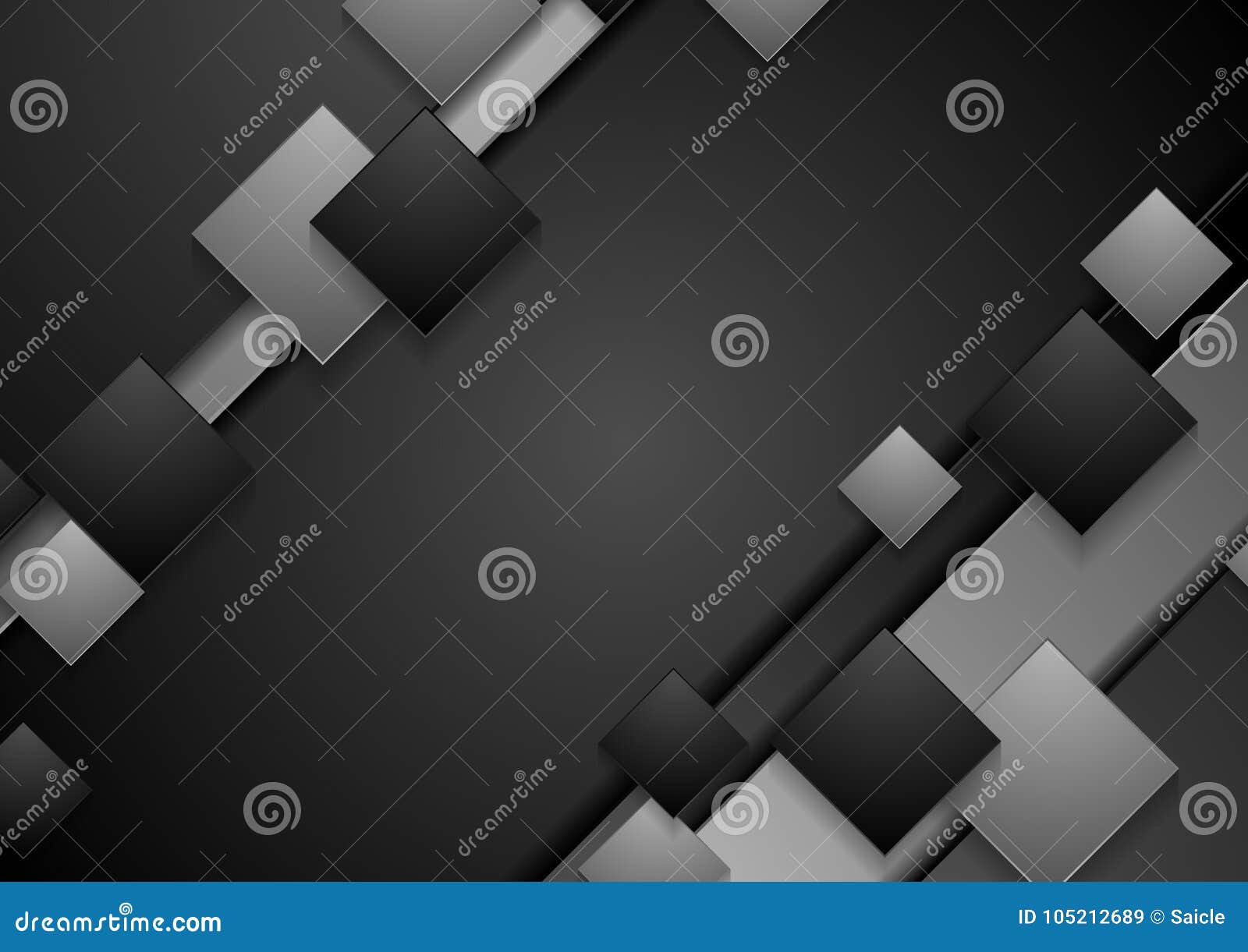Black and Grey Tech Abstract Background Stock Vector - Illustration of ...