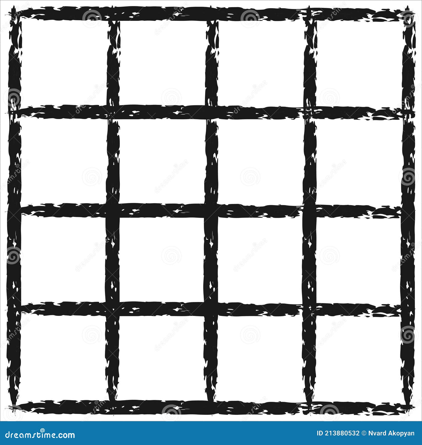 Black Grid Pattern. Grunge Effect Stock Vector - Illustration of grid ...