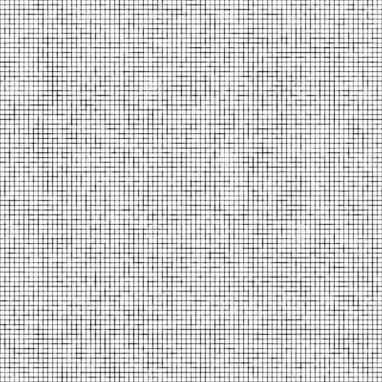 Black Grid with Small Irregular Squares of Different Thicknesses ...