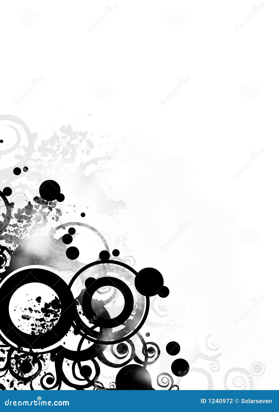 Grunge Design Template With Paint Splatters Cartoon Vector ...