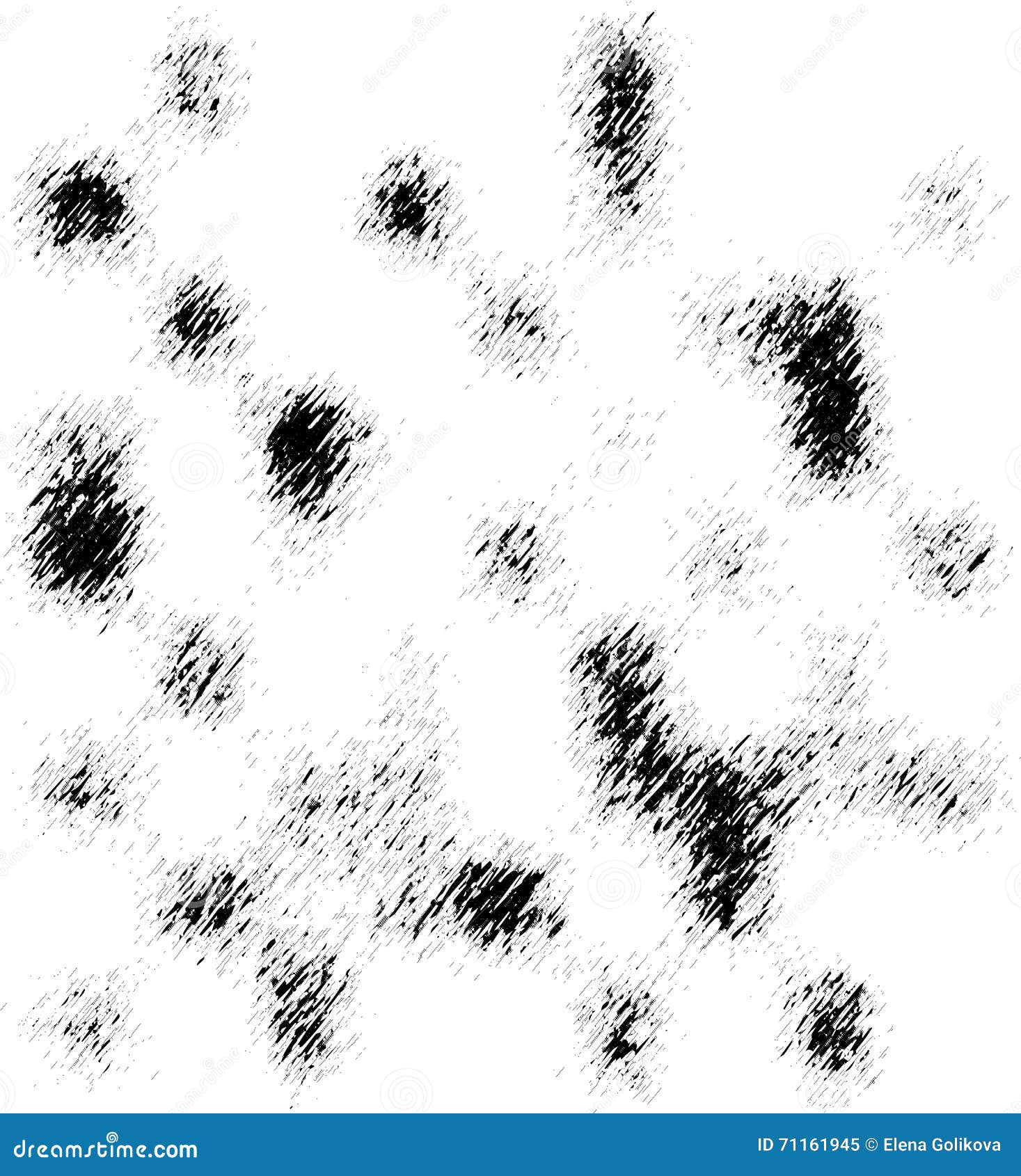 Black Grunge Spots on a White Background. Vector Background Stock ...