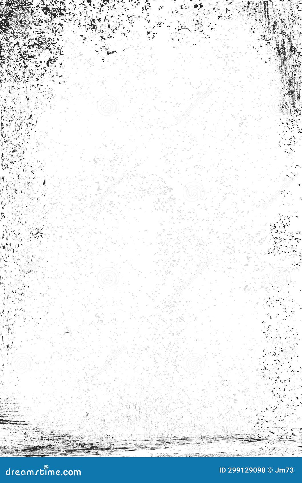 Black Grungy Border Frame For Background Or As Overlay Layer Vector ...