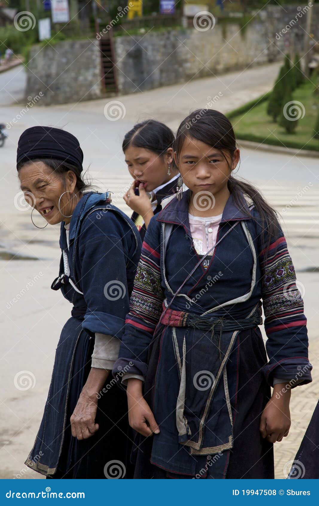 Black H Mong Ethnic Minority People Editorial Stock Photo - Image of ...