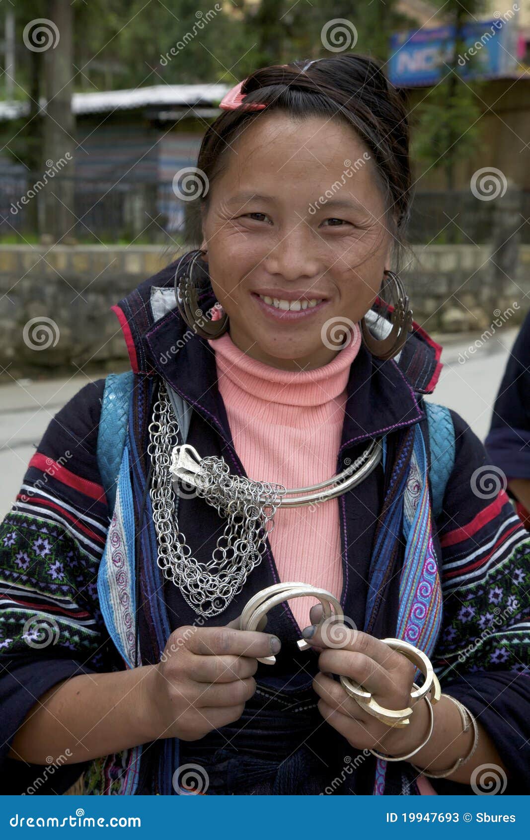 Black H Mong Ethnic Minority People Editorial Stock Photo - Image of ...