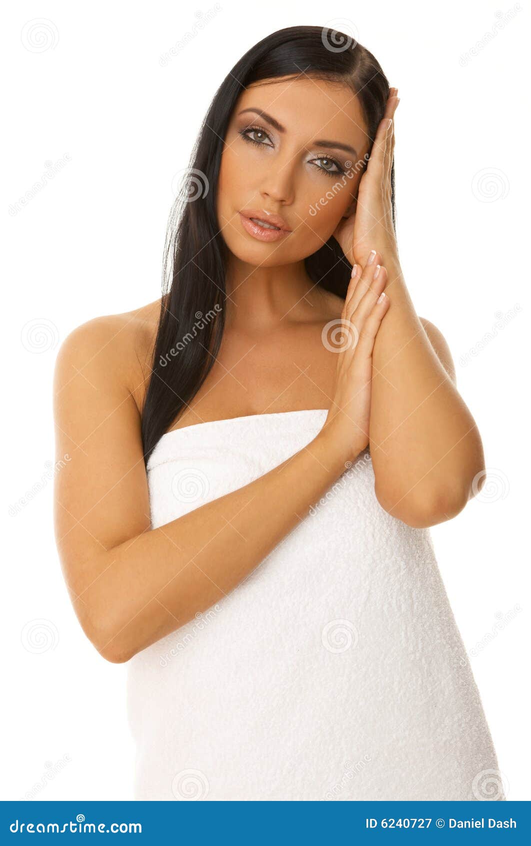 Black haired Beauty stock image. Image of body, bliss - 6240727