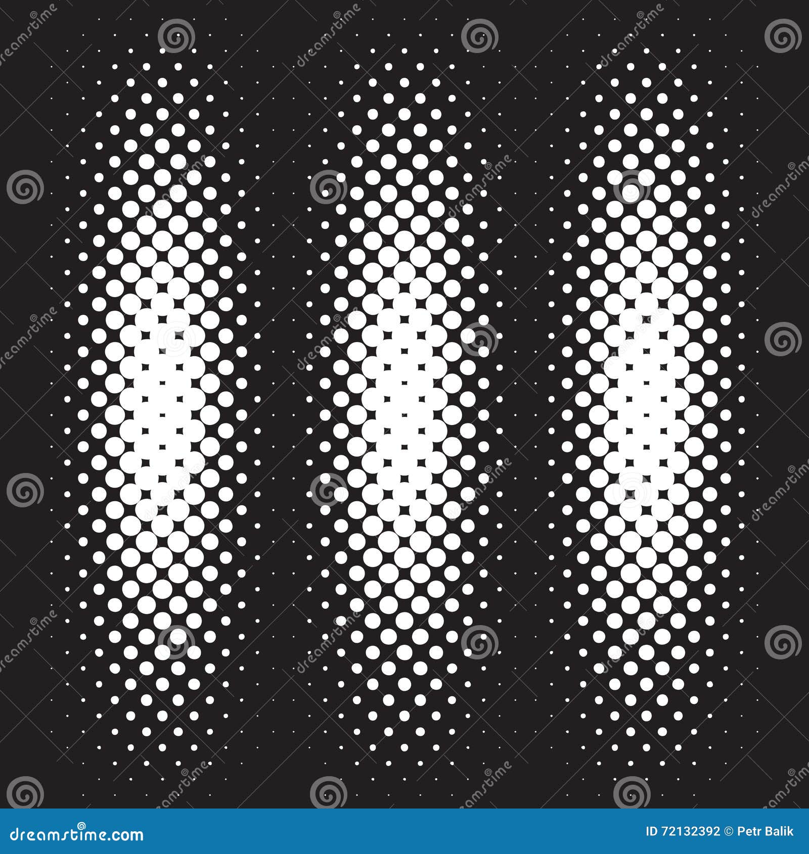 Black halftone pattern stock vector. Illustration of element - 72132392