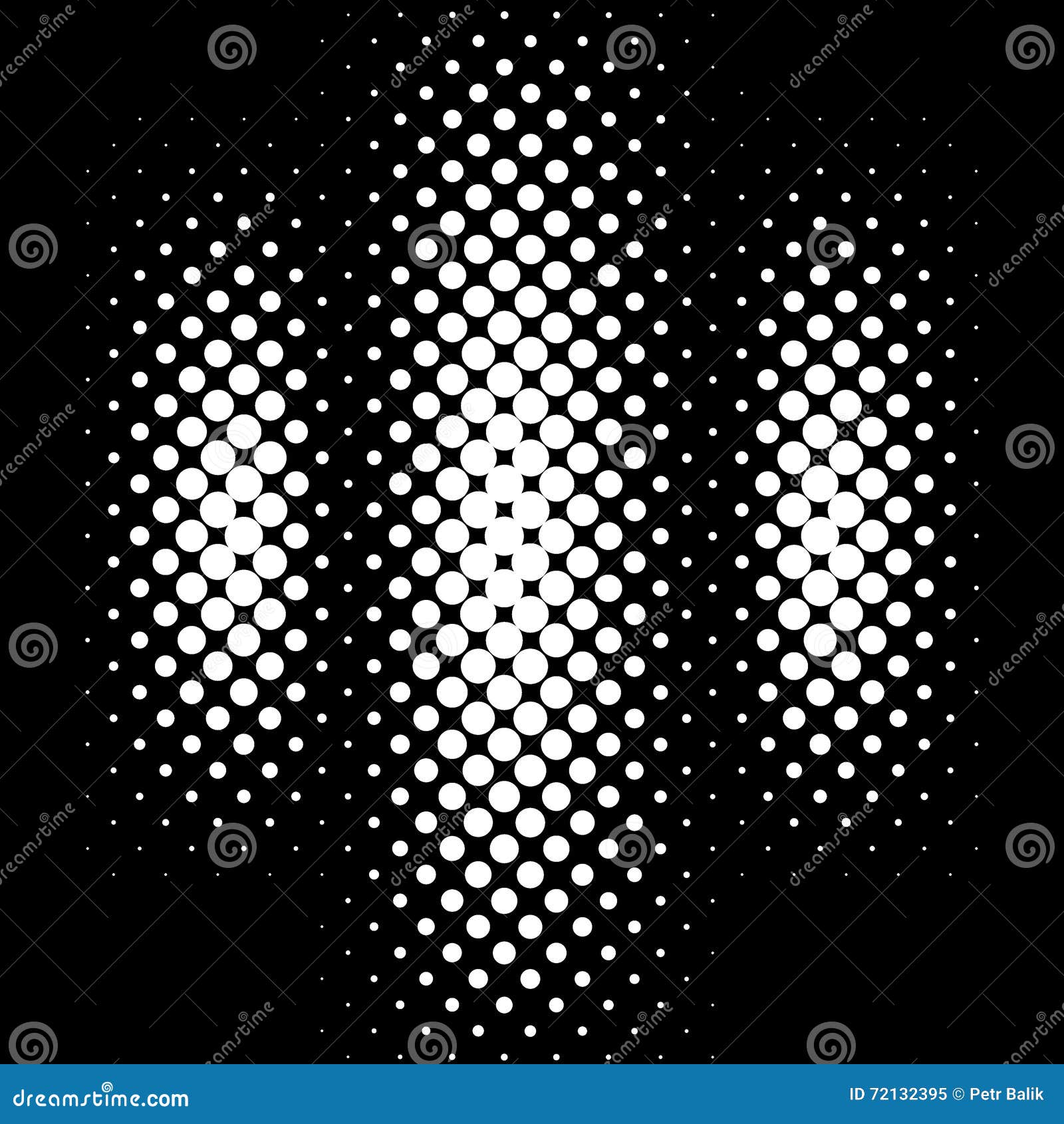 Black halftone pattern stock vector. Illustration of gradient - 72132395