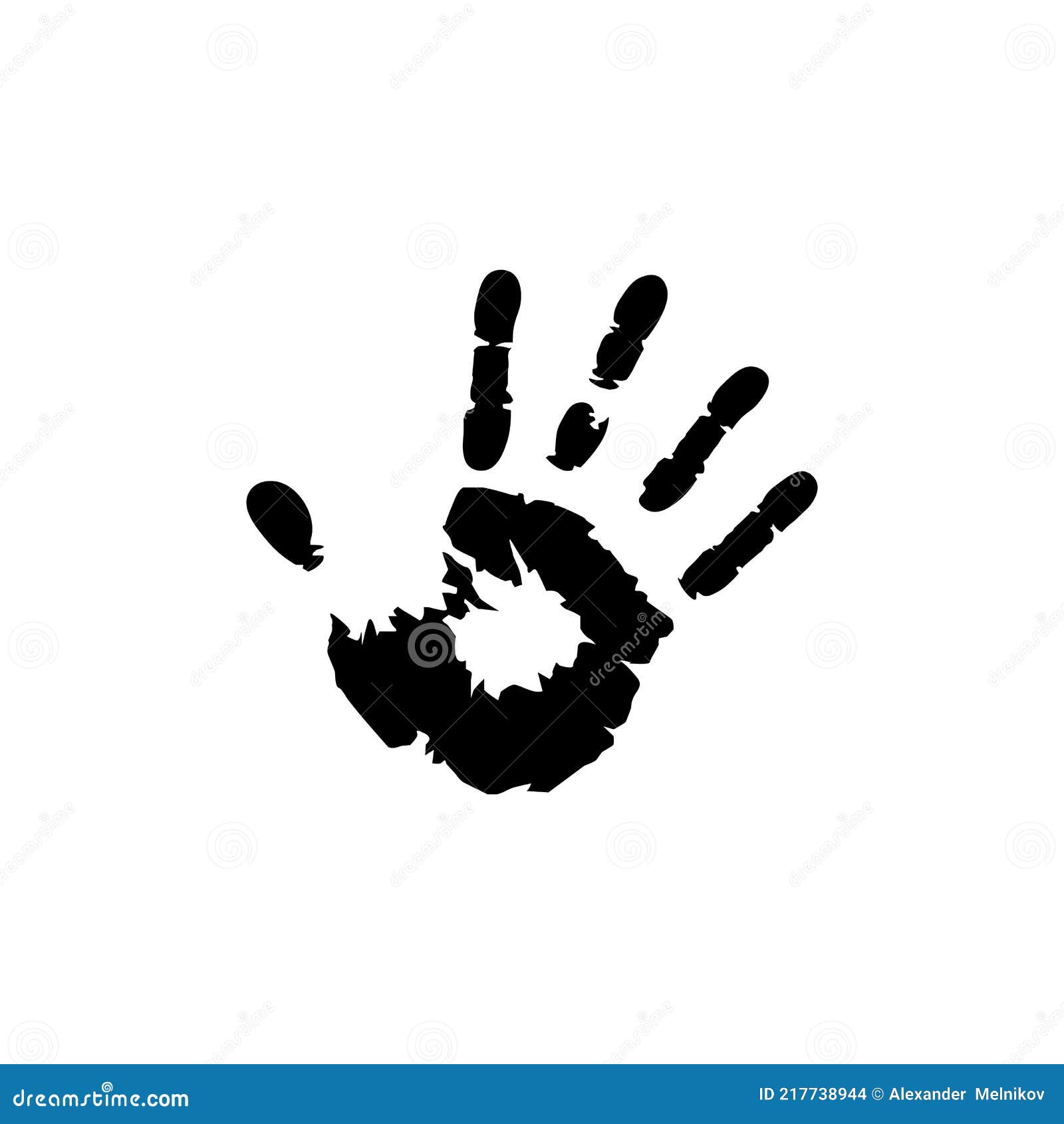 Black Hand Sign Icon. Vector Illustration Eps 10 Stock Vector ...