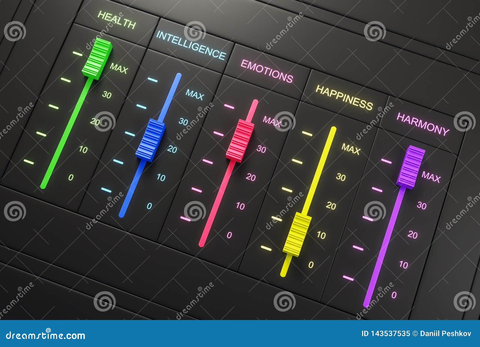 Black Happiness Switchboard Wallpaper Stock Photography | CartoonDealer ...