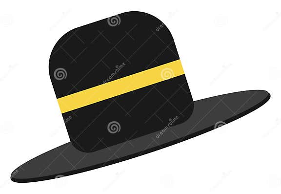 Black Hat, Illustration, Vector Stock Vector - Illustration of object ...