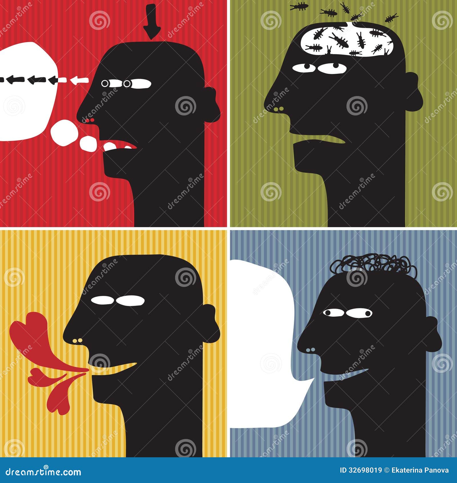 Madness Can Blind Our Views And Limit Perspective - Pictured As Word ...