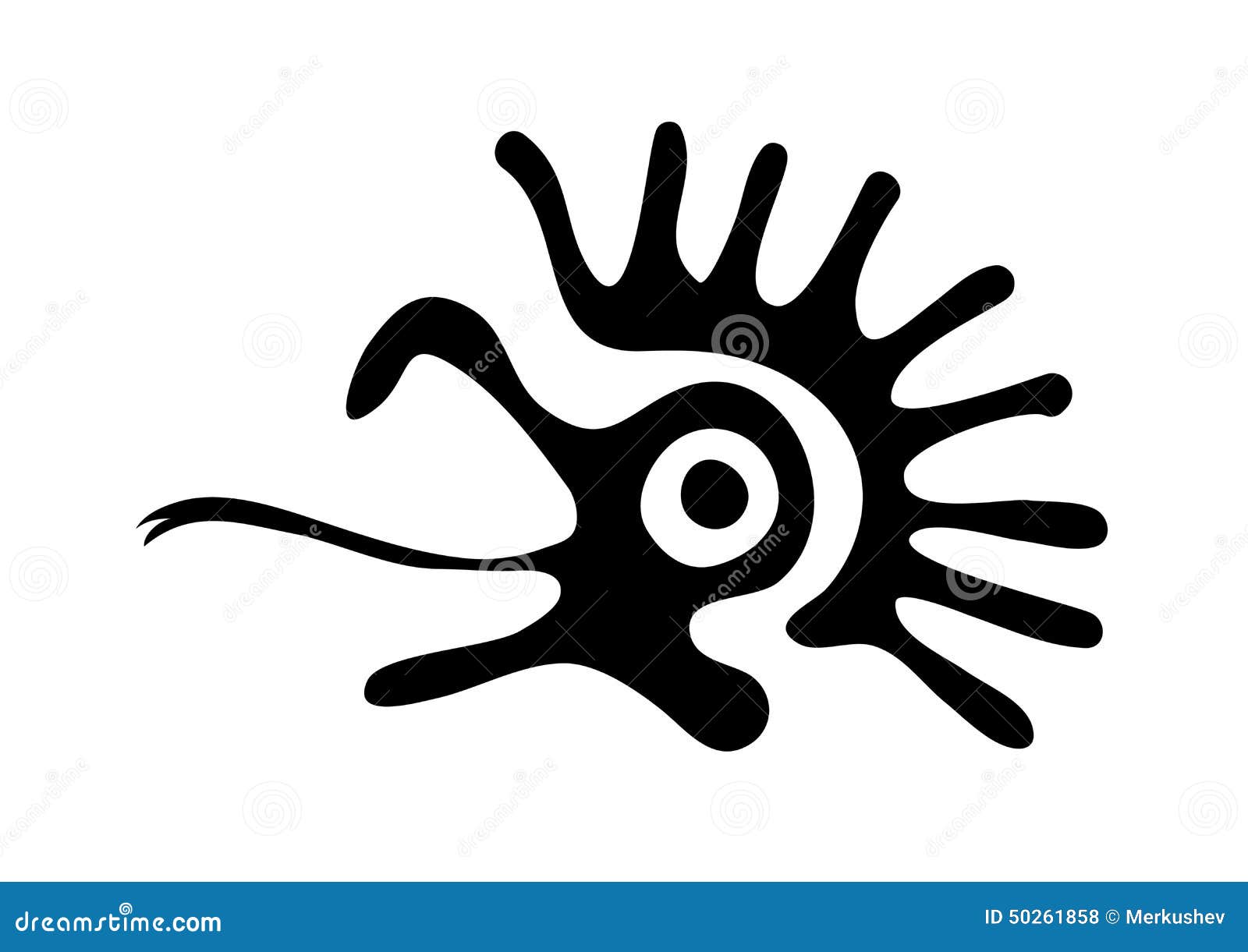 Head, Monster, Cartoon, Hand Draw Vector Illustration Art ...