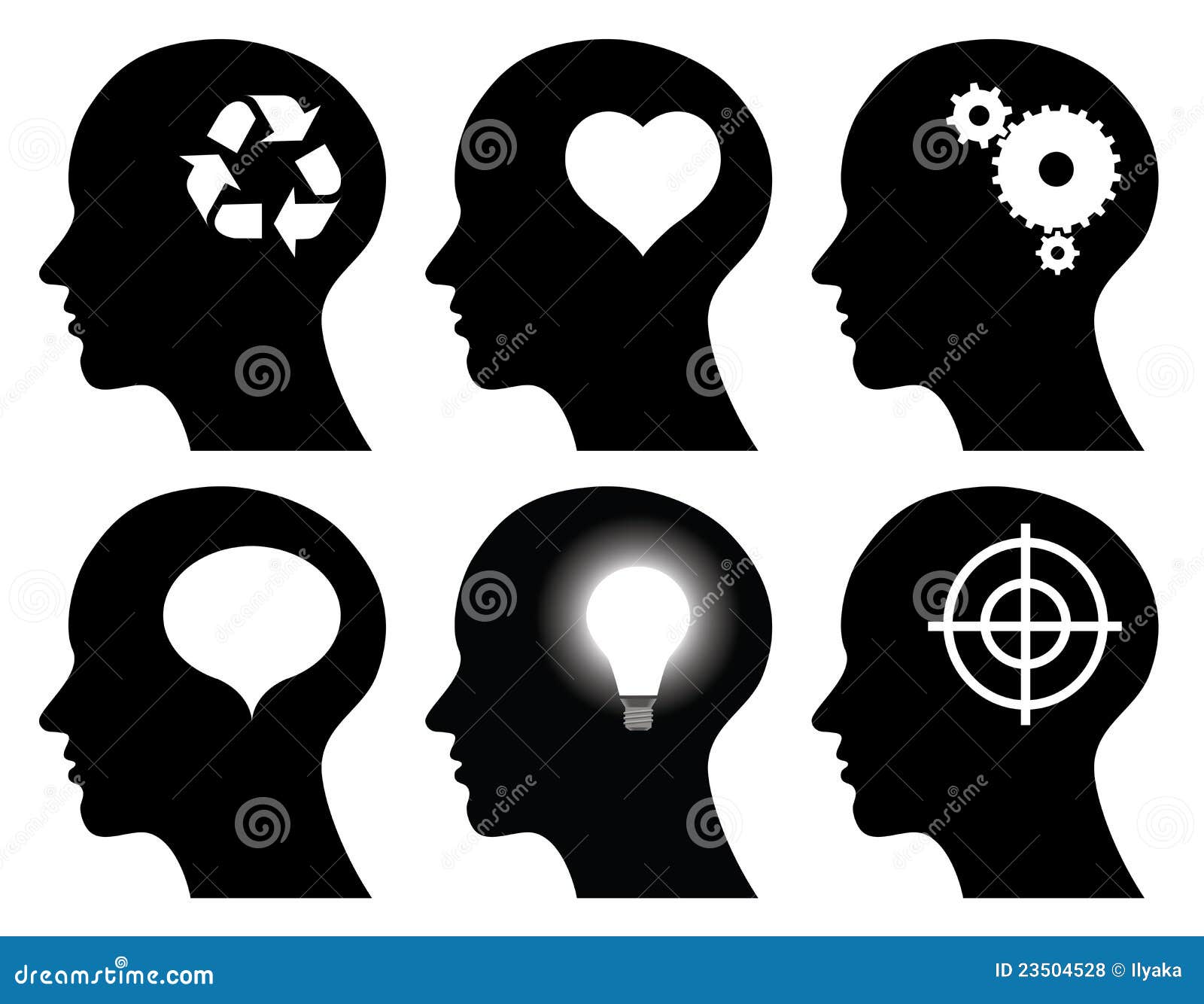 Idea Symbols Vector Illustration | CartoonDealer.com #32541514
