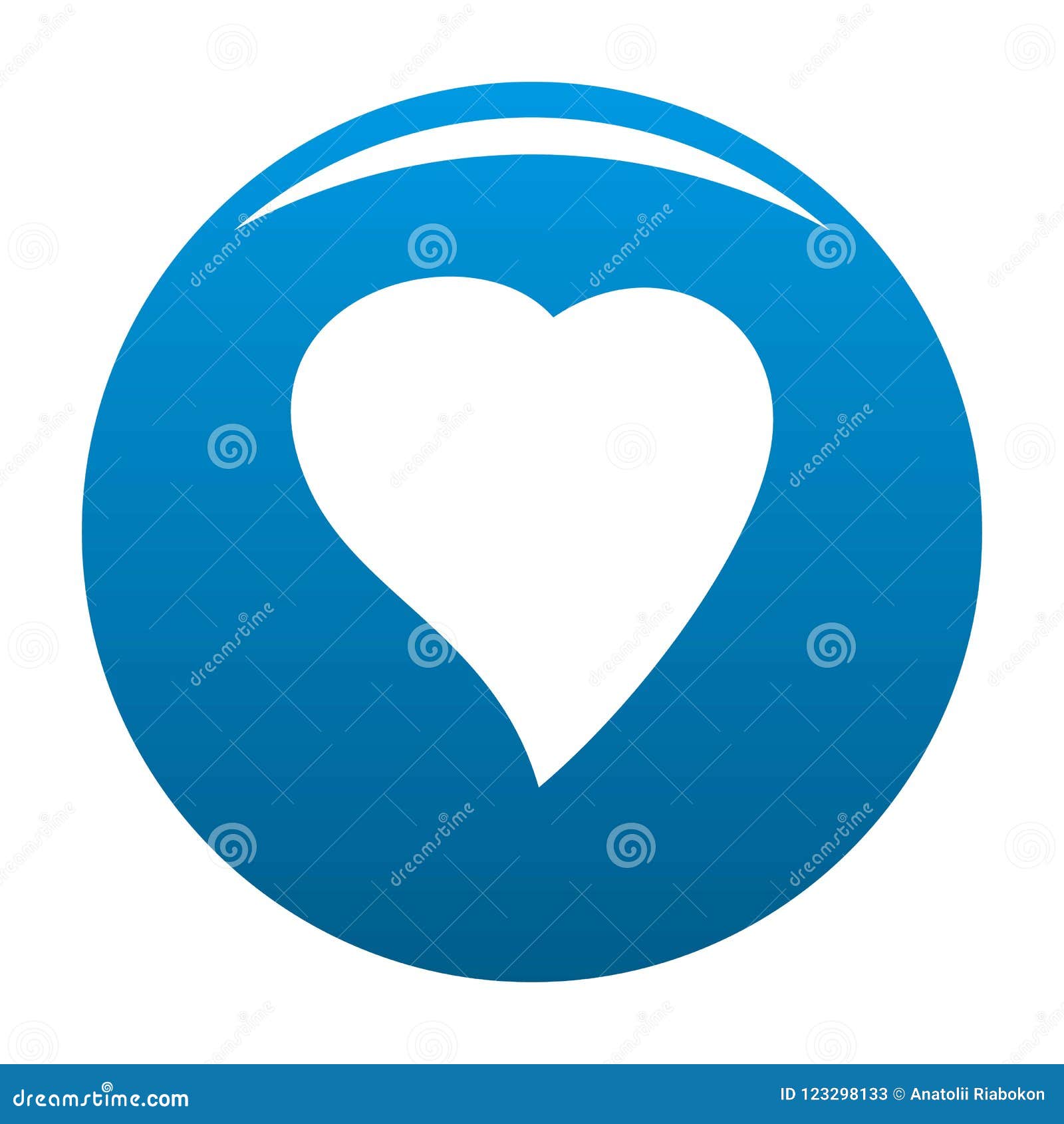 Black Heart icon blue stock illustration. Illustration of bond - 123298133