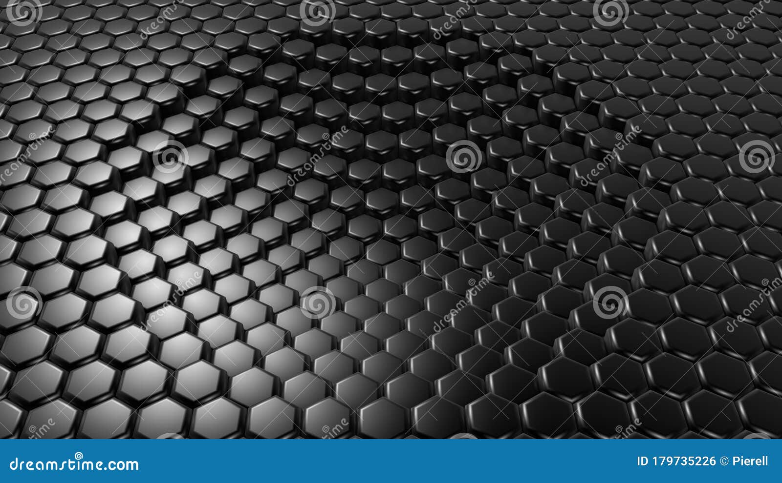 Black Hexagon Background. 3d Illustration, 3d Rendering Stock ...