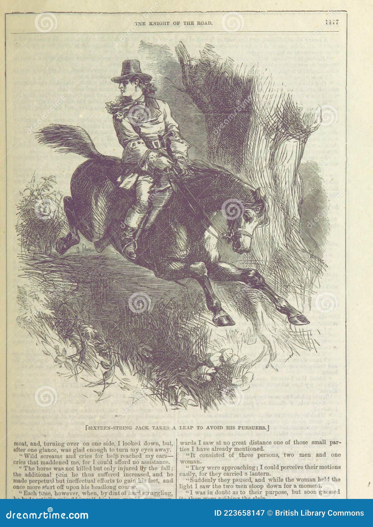 British Library Digitised Image From Page 209 Of "The Black Highwayman ...