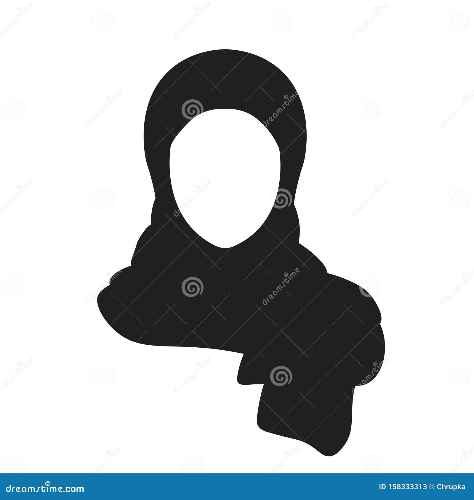 Hijab Icon Stock Illustrations – 7,953 Hijab Icon Stock Illustrations ...