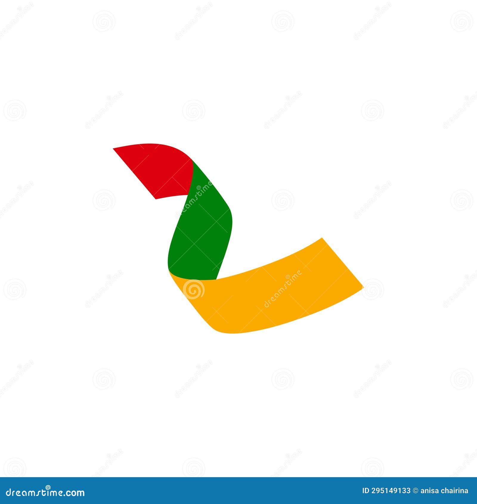 Black History Month Ribbon Element Design Collection Stock Vector ...