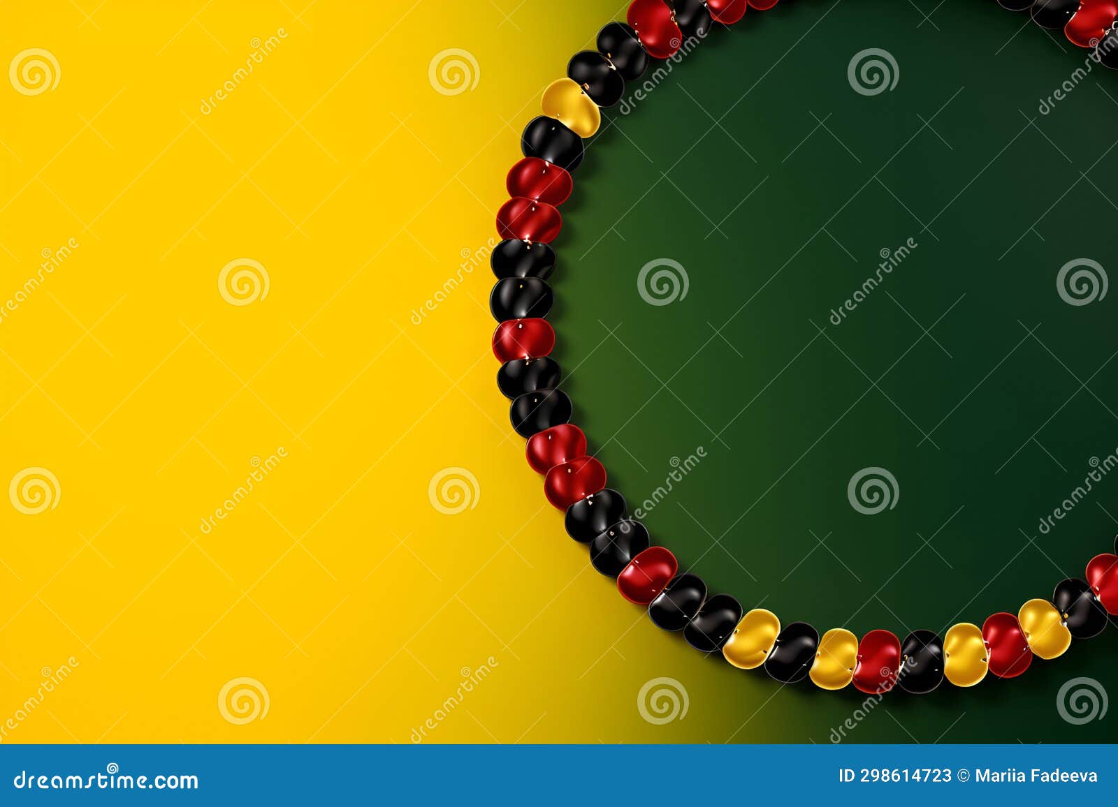 Black History Month Symbolizing Unity and Pride. Banner for Design ...