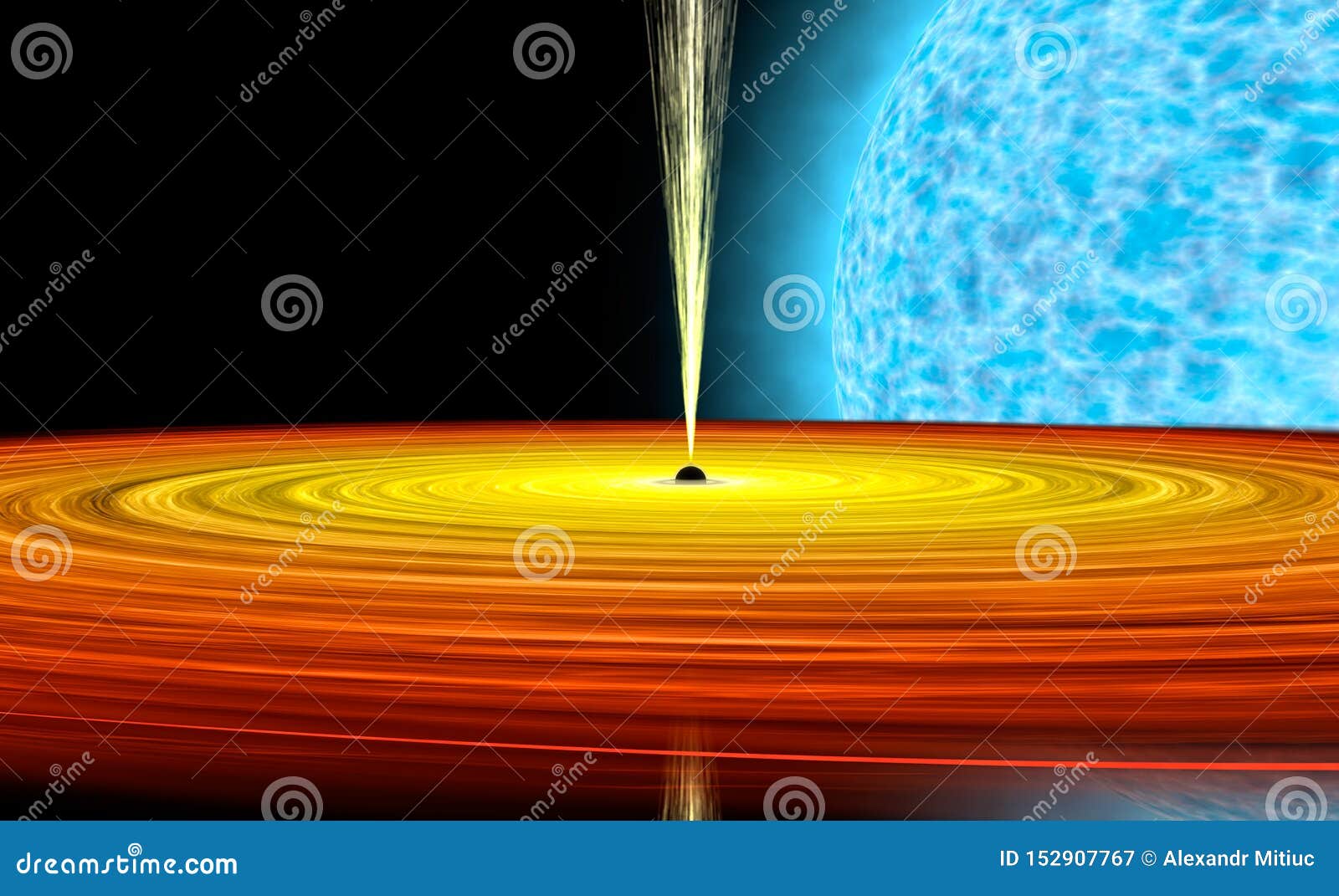 Star Absorbs Rays. Animation. Bright Point Absorbs Colored Rays Of ...