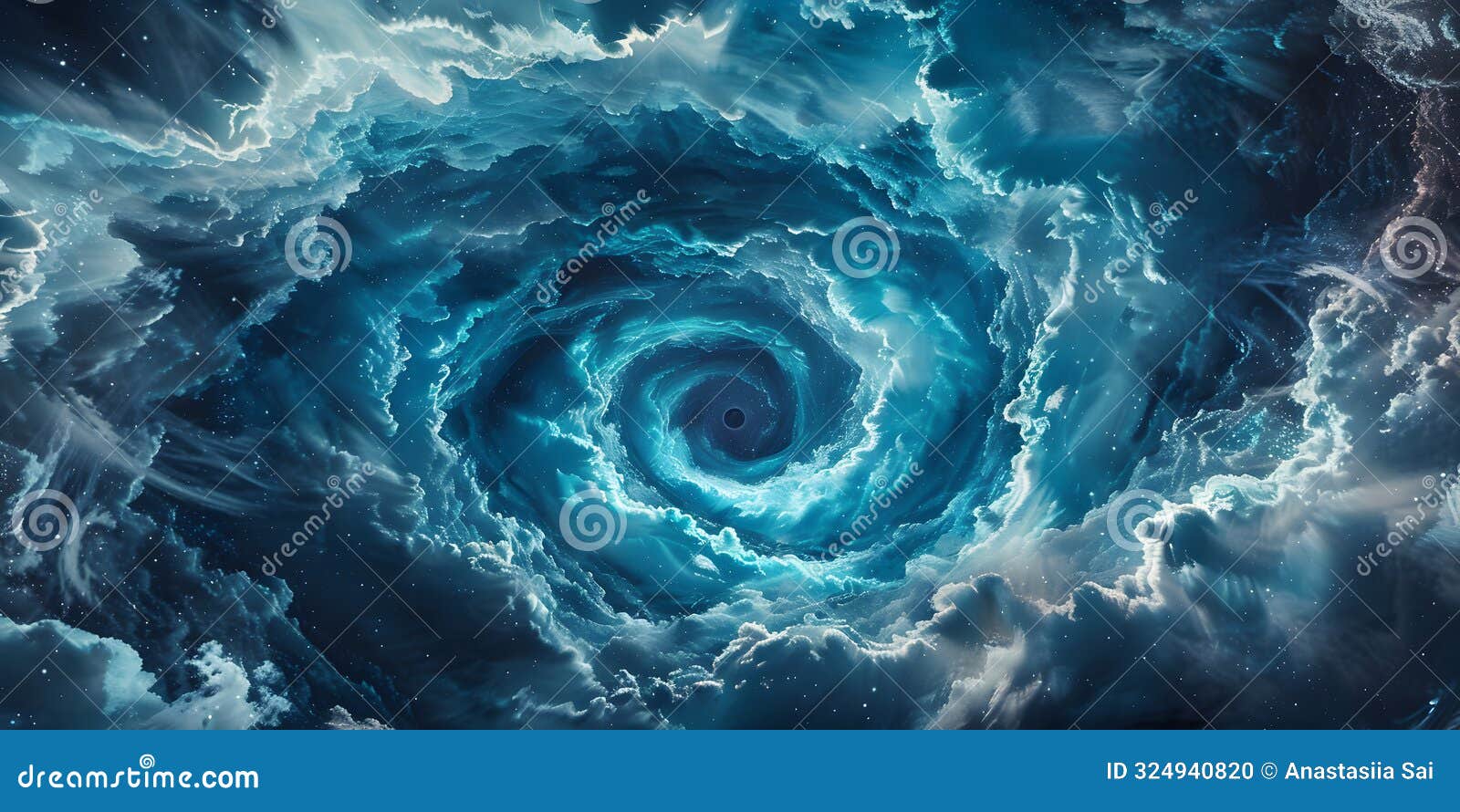 A Black Hole, an Abstract Background Stock Photo - Image of nature ...