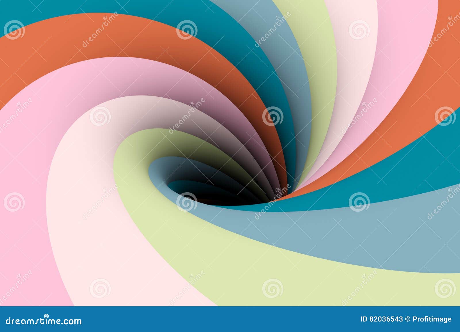 Black hole color stock illustration. Illustration of wave - 82036543