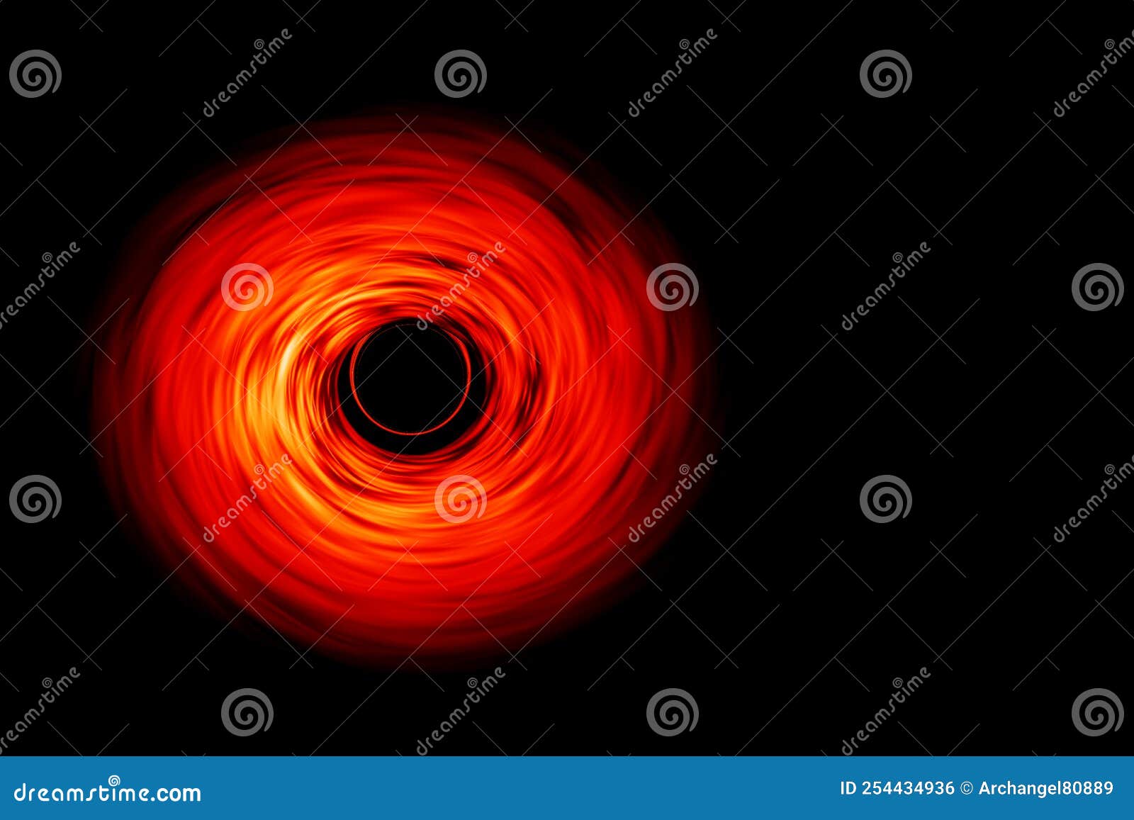 Black Hole in Deep Space. Elements of this Image Furnished by NASA ...