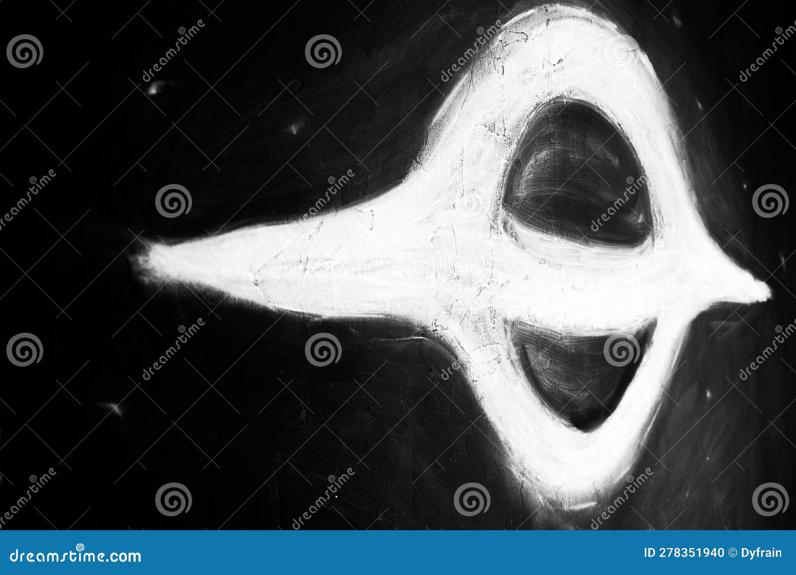 Black Hole and Glowing Plasma in Space. Black Hole in Universe Stock ...