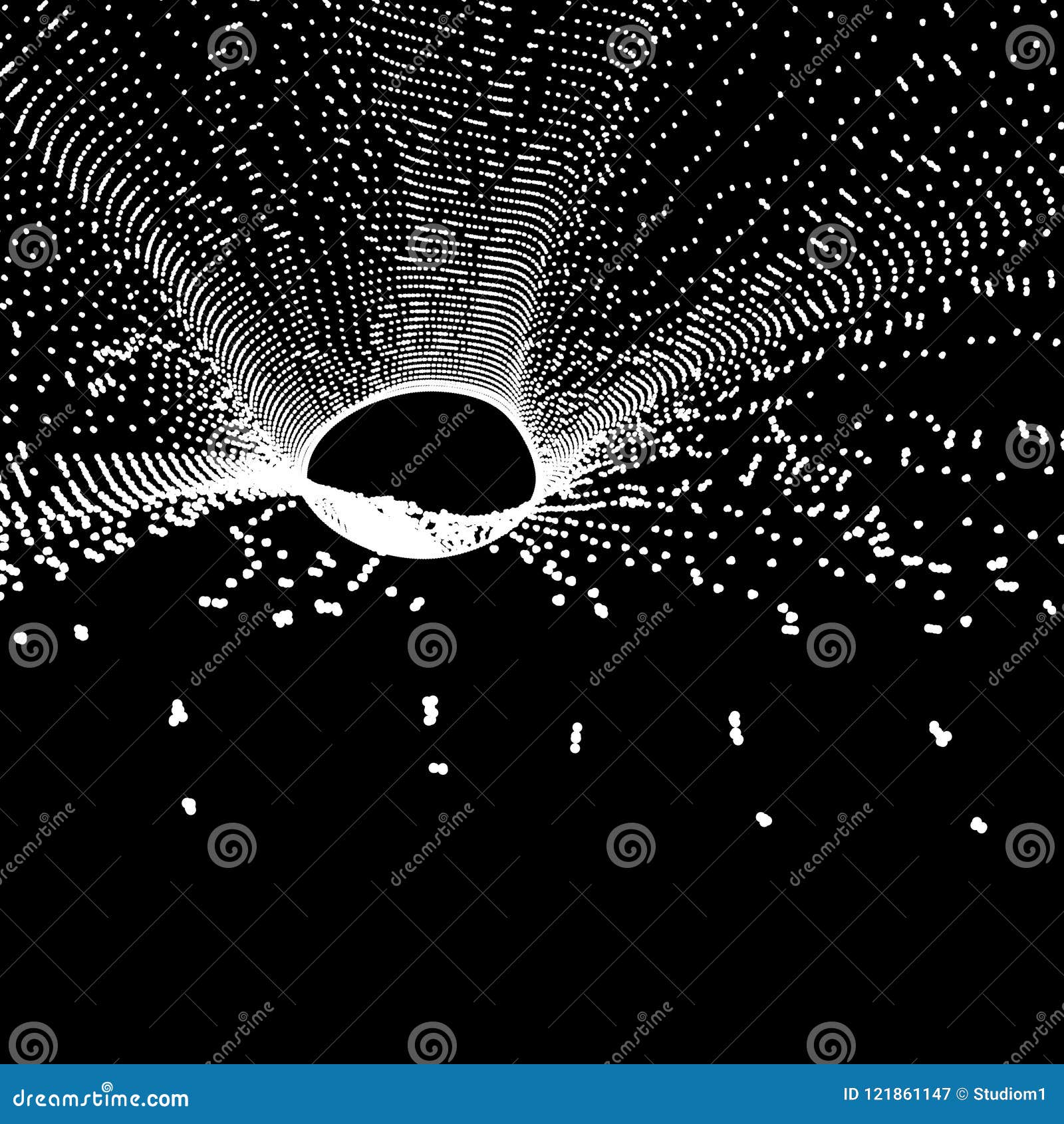 Flying Particles And Sprinkles Background, Exploding Confetti, Shiny ...