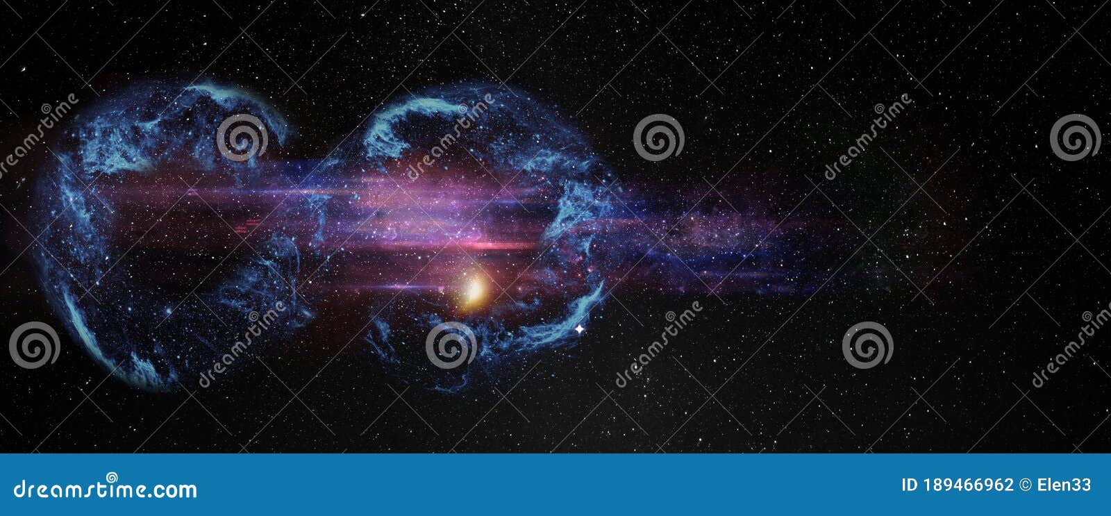 Black Hole Over Star Field In Outer Space, Abstract Space Wallpaper ...