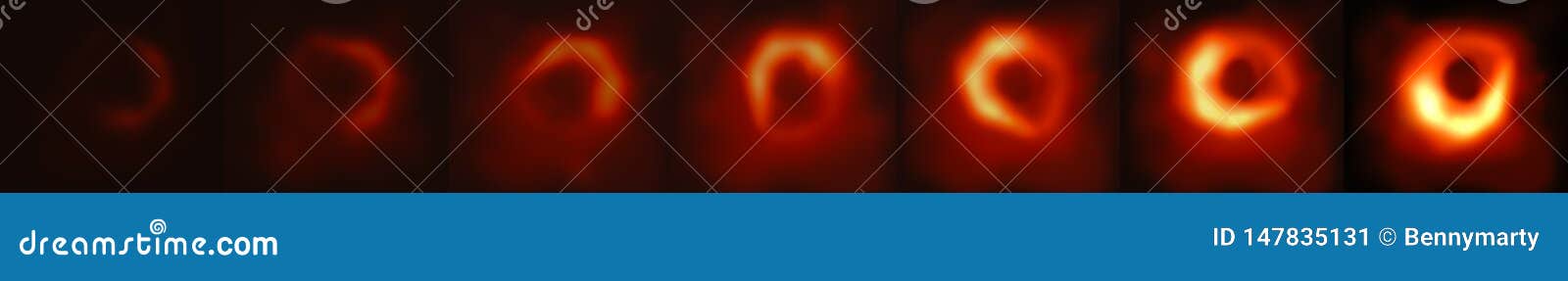Black hole phases stock illustration. Illustration of milky - 147835131