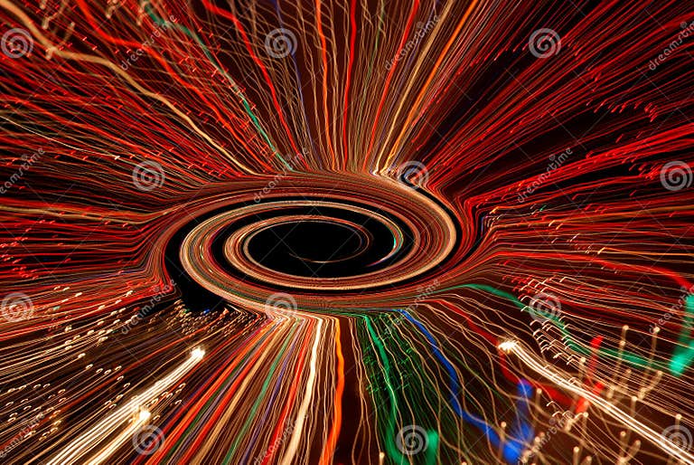 Black Hole Vortex in Space stock photo. Image of imagination - 1713924