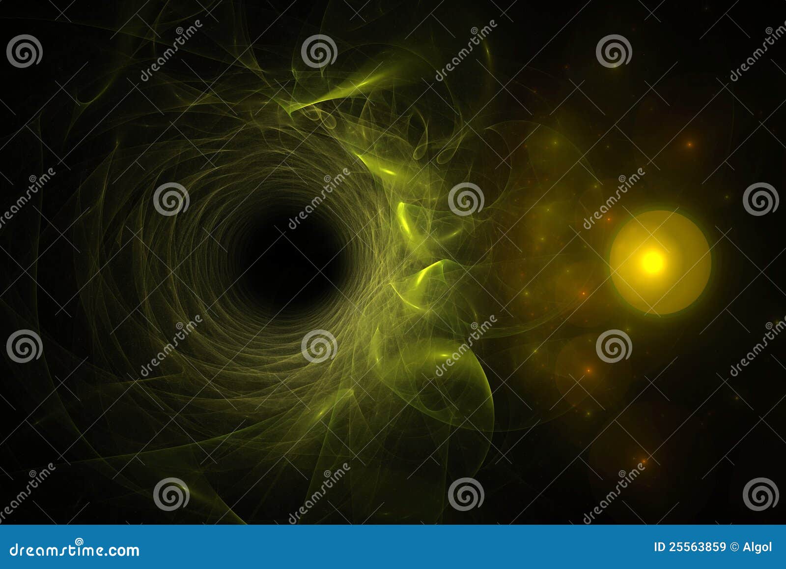 Black Hole, White Dwarf stock illustration. Illustration of wallpaper ...