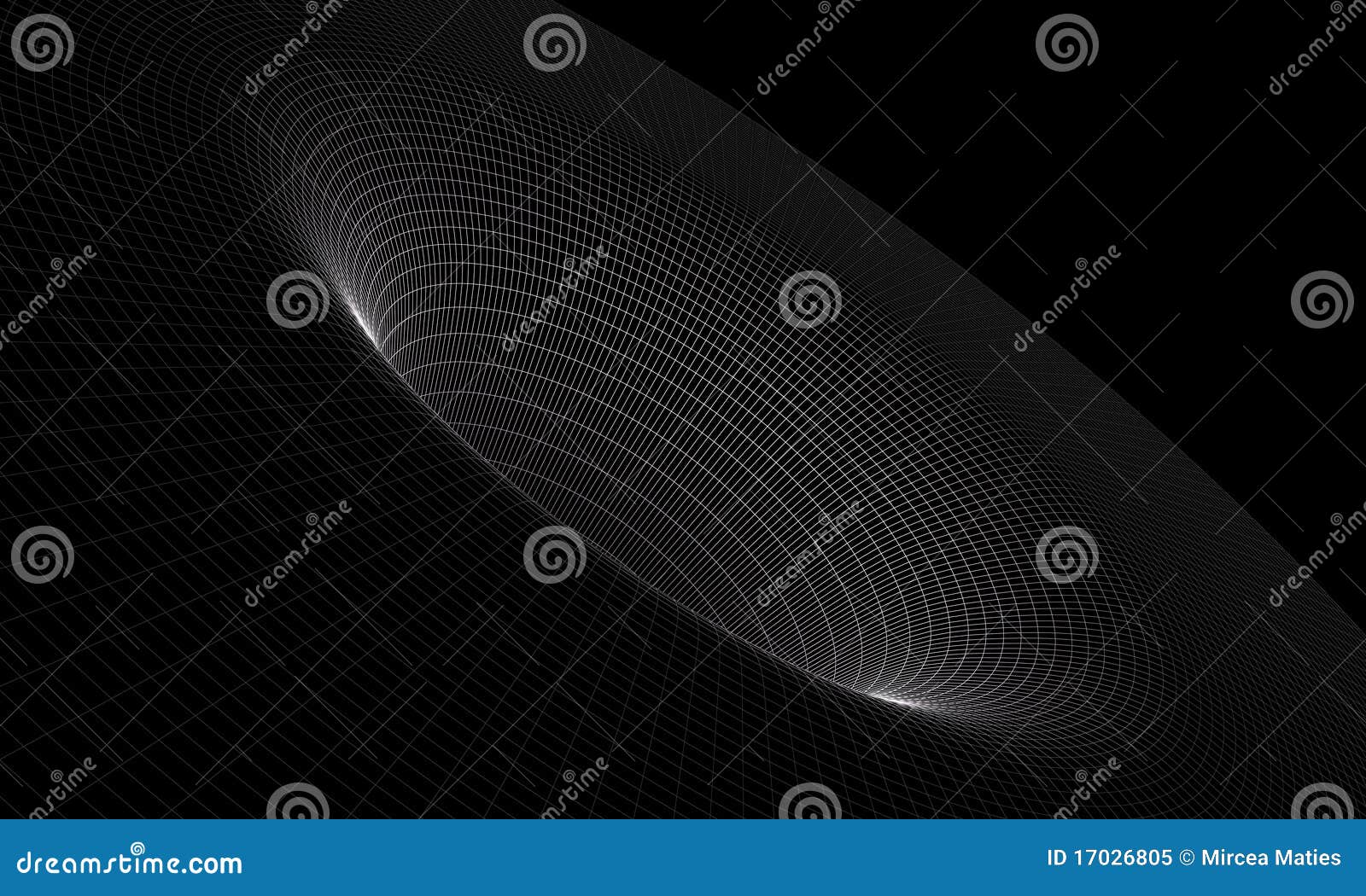 Black hole wireframe stock illustration. Illustration of cosmos - 17026805
