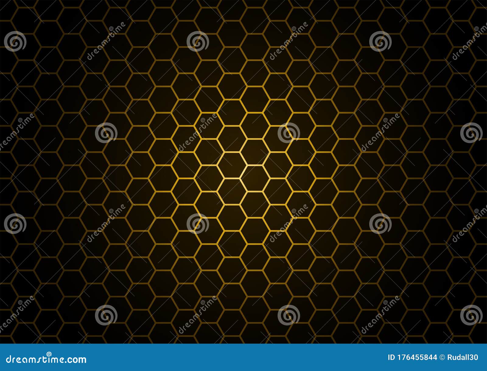 Black honeycomb Background stock vector. Illustration of line - 176455844