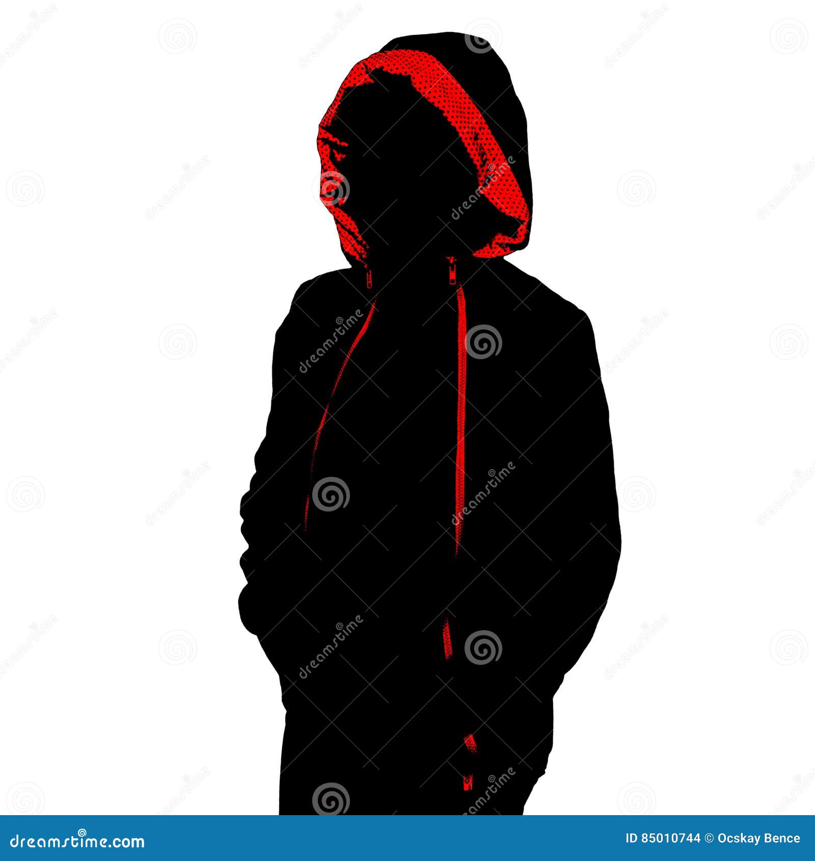 Hooded Jacket Vector Icon Isolated On Transparent Background, Li ...