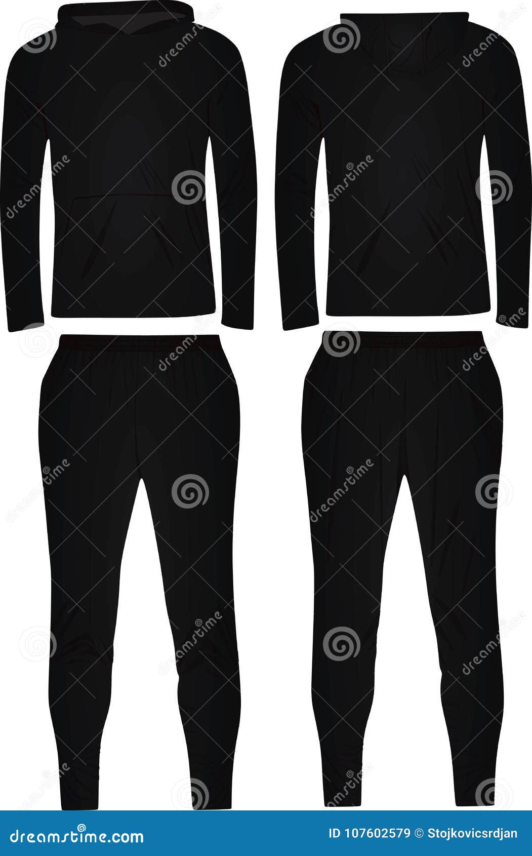 Red And Black Tracksuit Design Vector Illustration Jacket Design ...