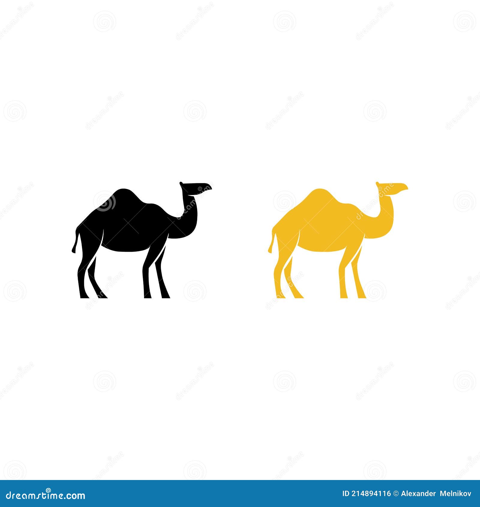 Black Icon Camel Sign. Vector Illustration Eps 10 Stock Vector ...