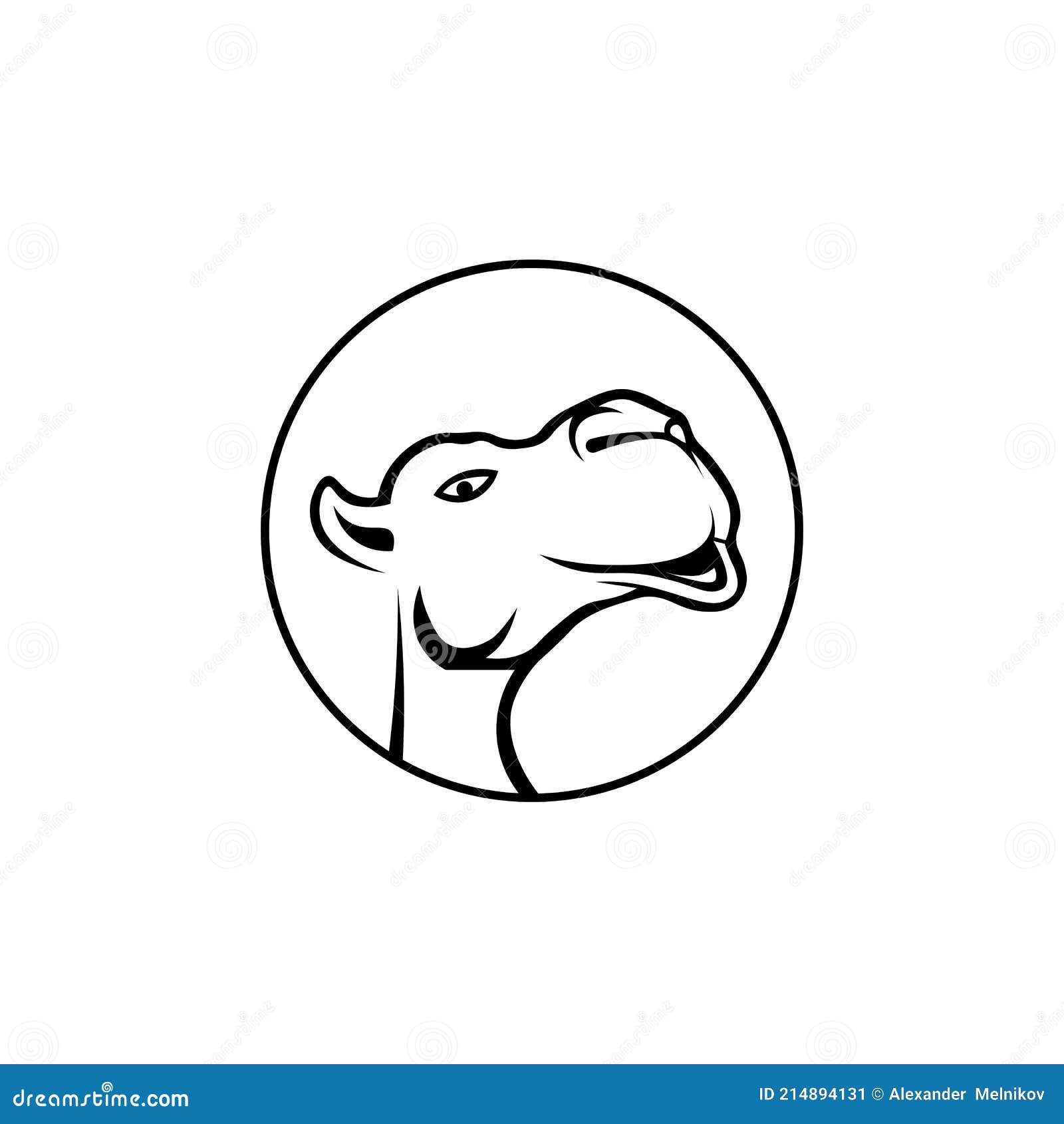 Black Icon Camel Sign. Vector Illustration Eps 10 Stock Vector ...