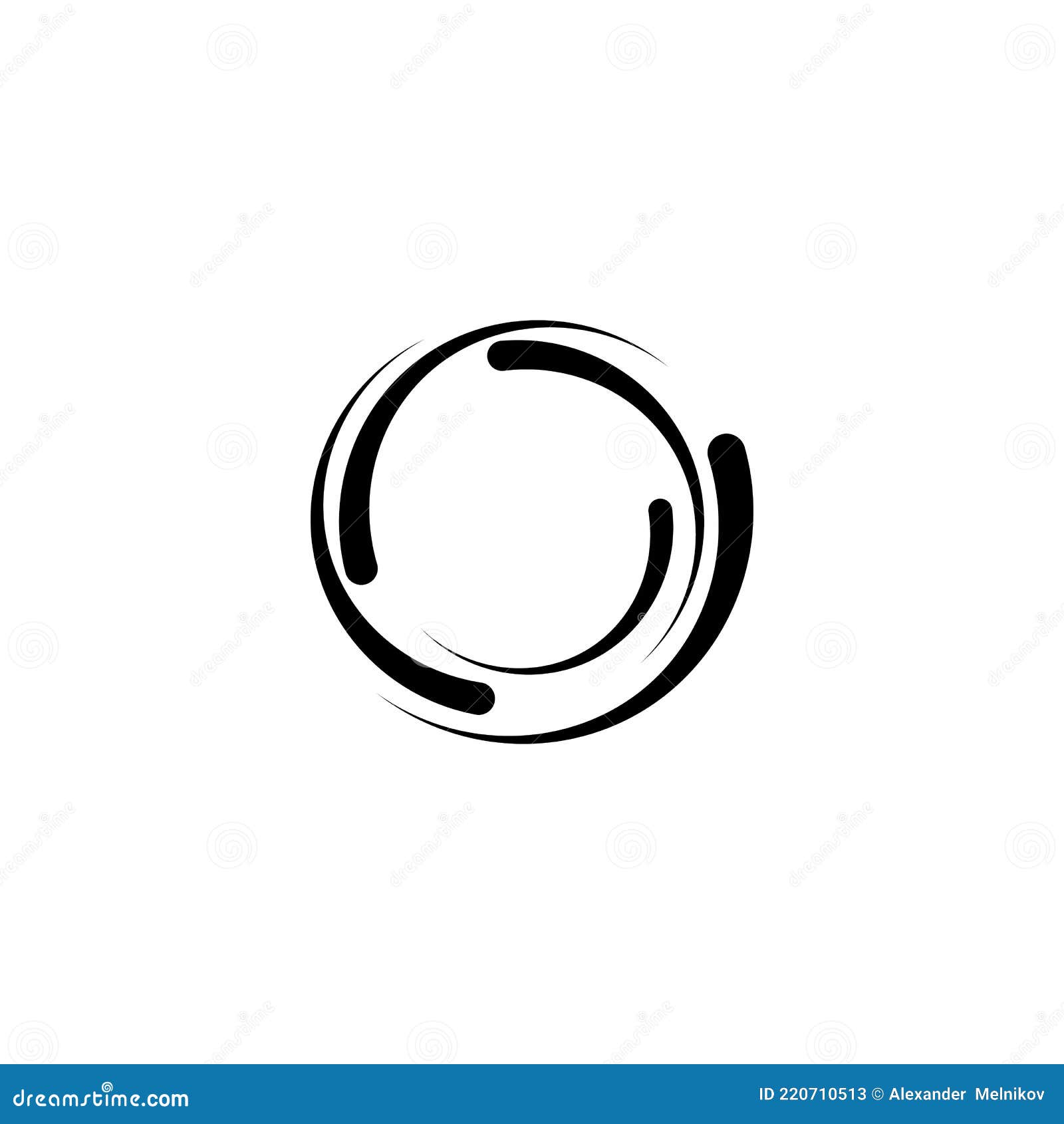 Black Icon of Loading Sign. Vector Illustration Eps 10 Stock Vector ...