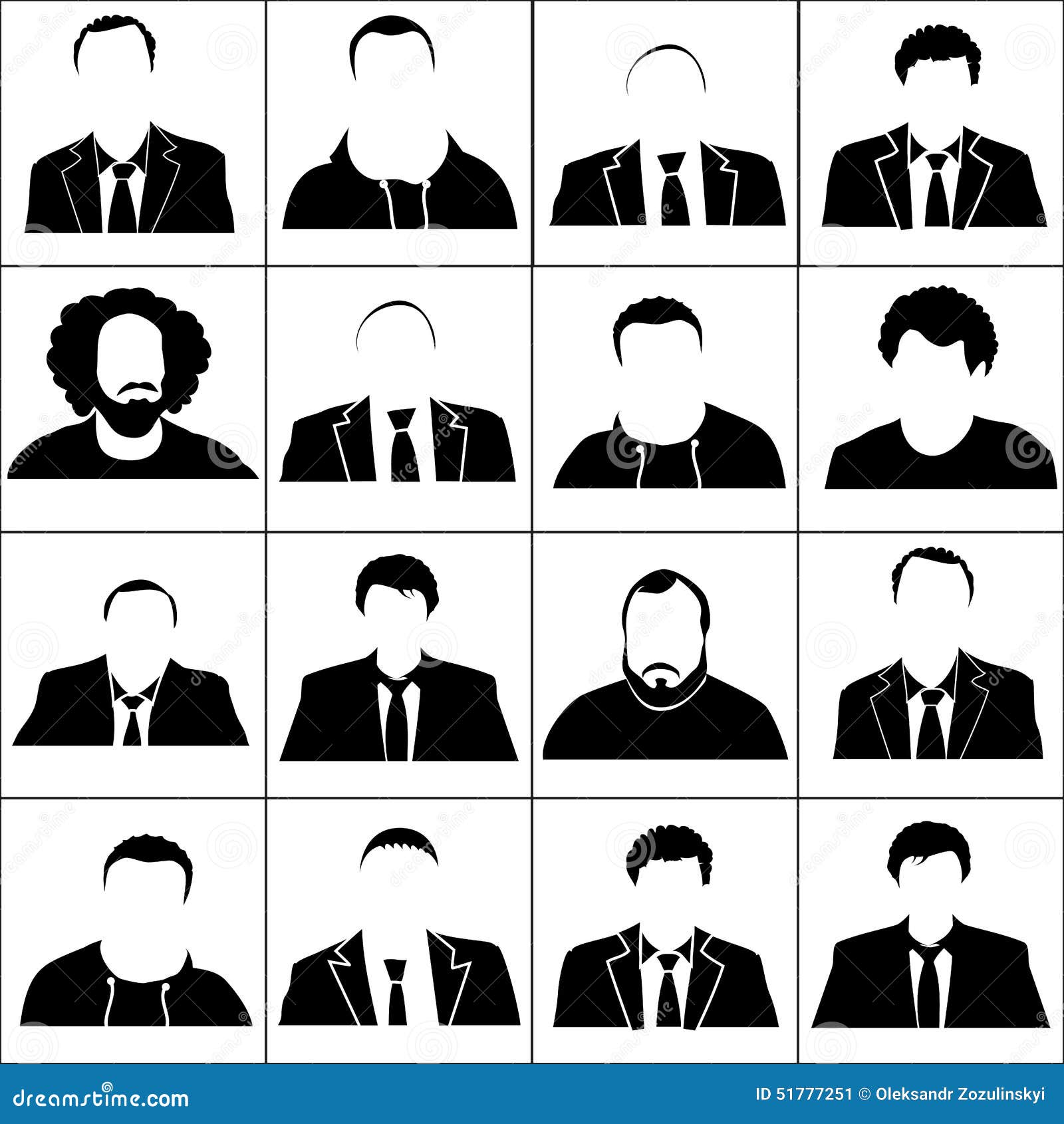 Black icons males. Raster stock illustration. Illustration of figure ...