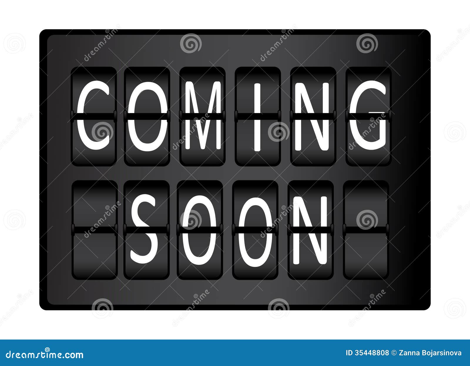 Black indicator board stock vector. Illustration of vector - 35448808