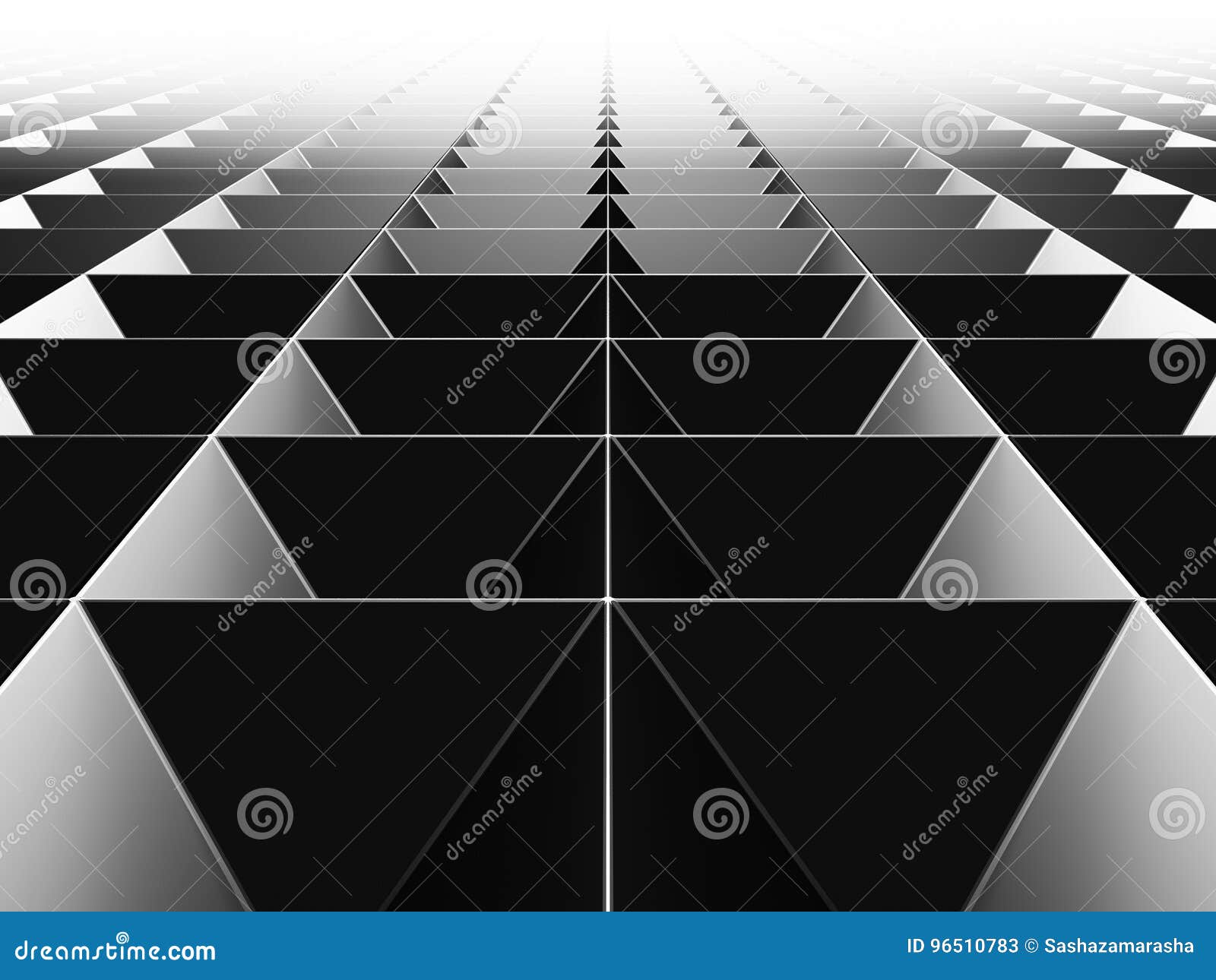 Black Industrial Metallic Triangles Pattern Background Stock ...