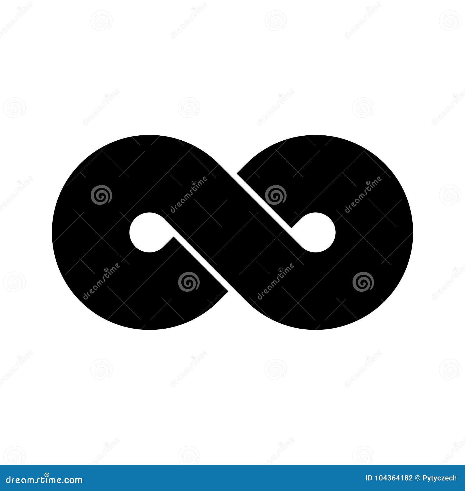 Black Infinity Symbol Icon. Concept of Infinite, Limitless and Endless ... Black Infinity Symbol Icon. Concept of Infinite, Limitless and Endless ...