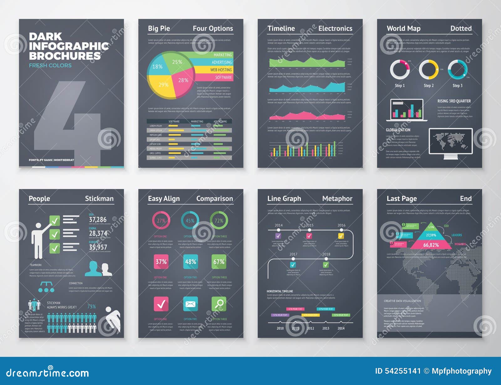 Black Infographic Speech Bubbles Cartoon Vector | CartoonDealer.com ...